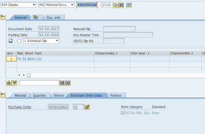 Create Purchase Order automatically from Goods Receipt for an ...