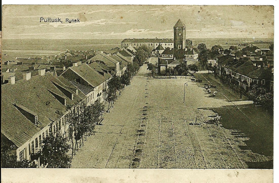 Stare pocztówki: Pułtusk