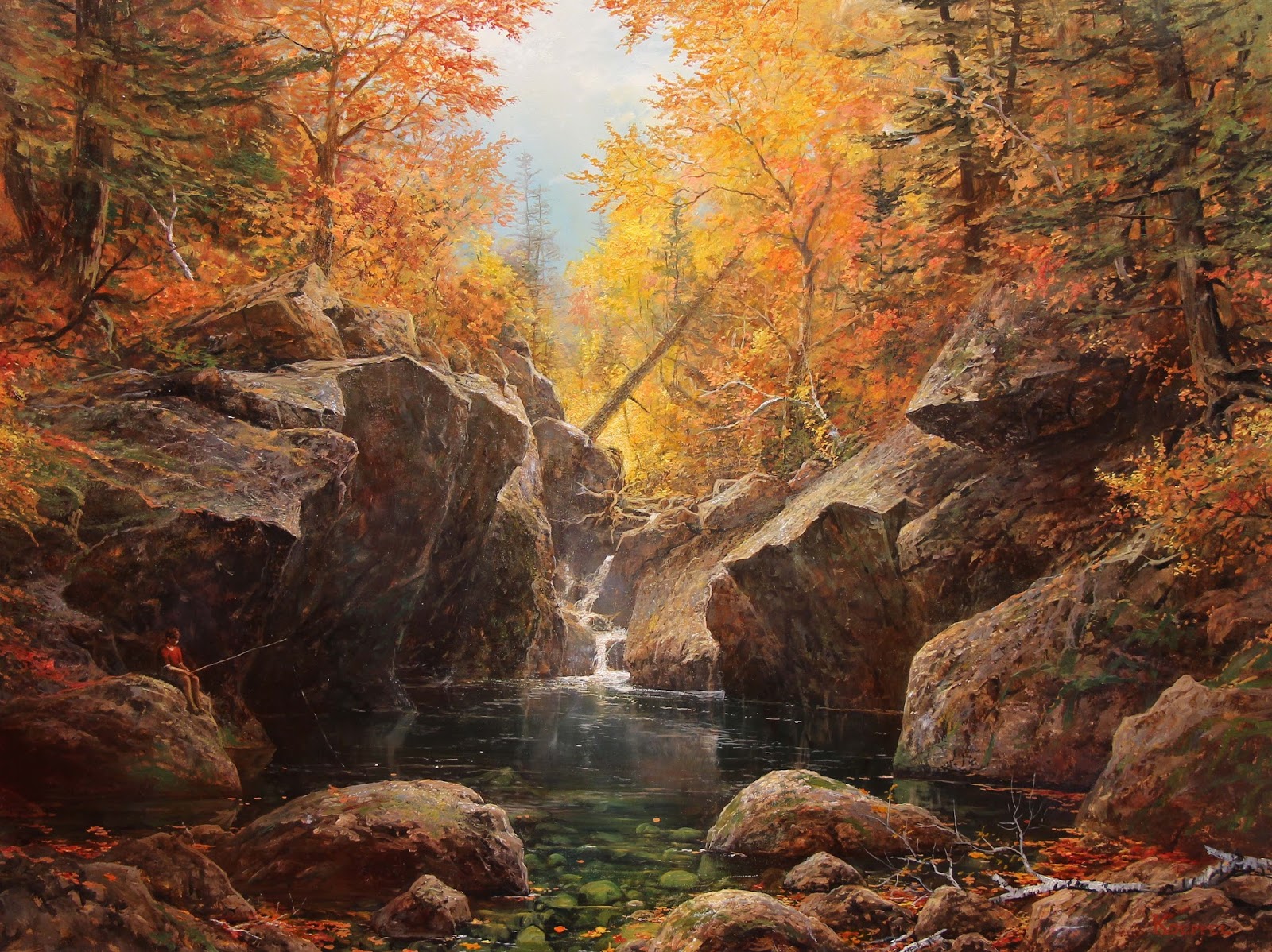 ERIK KOEPPEL: Some Paintings from the Recovering the American Sublime ...