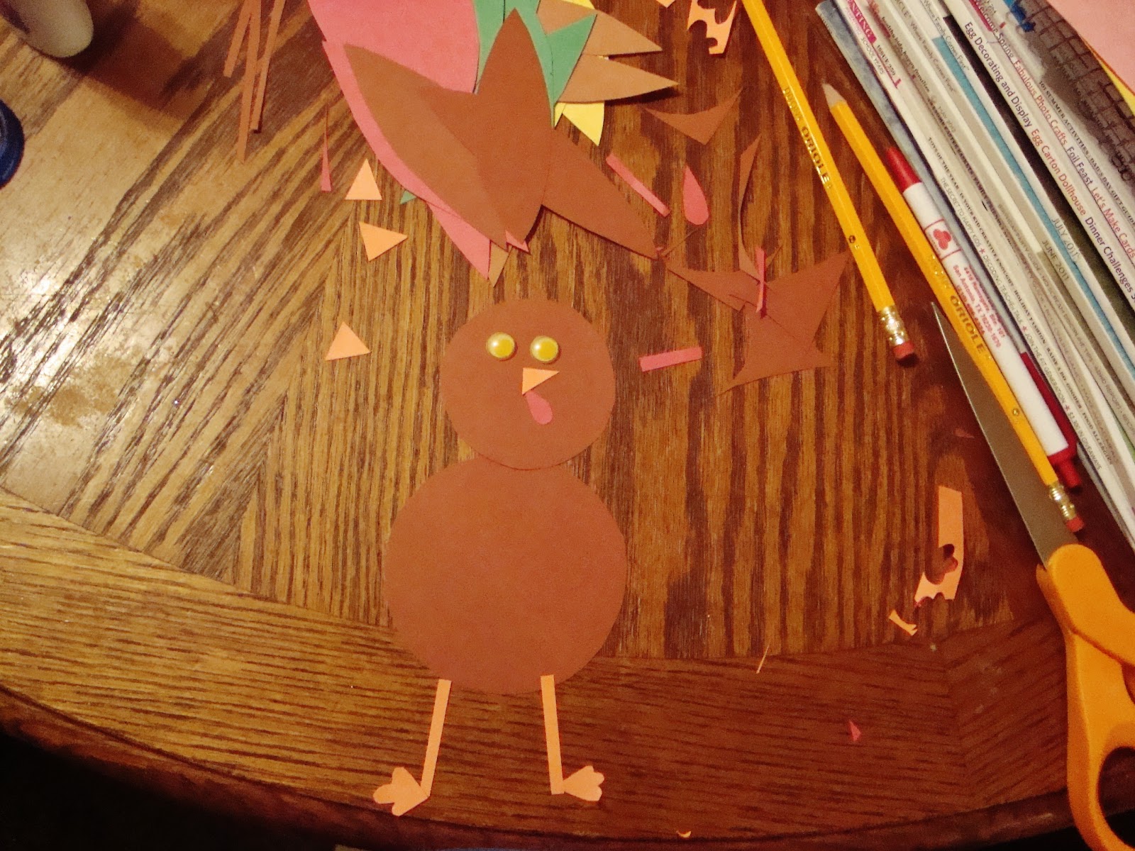 There's Magic Out There: Thanksgiving Turkey Table topper