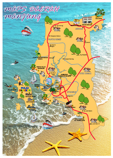 PETA PRODUK PELANCONGAN MANJUNG I MAP : PRODUCTS OF MANJUNG - TOURISM ...