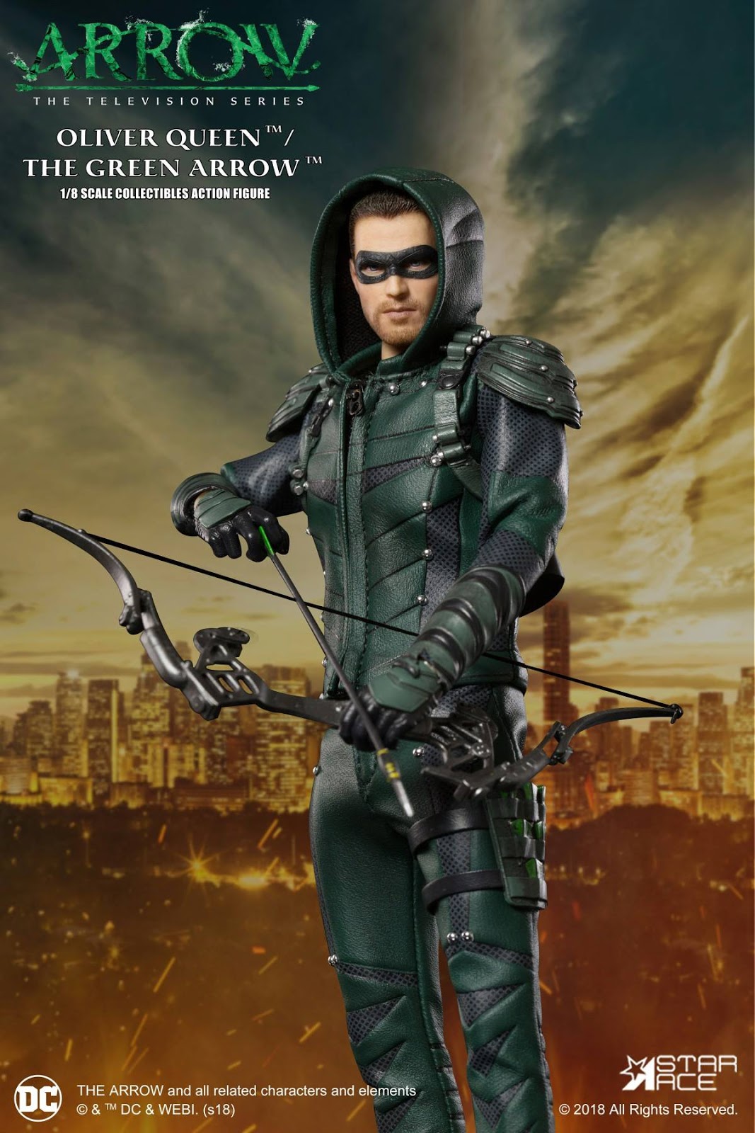 toyhaven: Star Ace Toys Limited 1/8th scale Stephen Amell as The Green ...