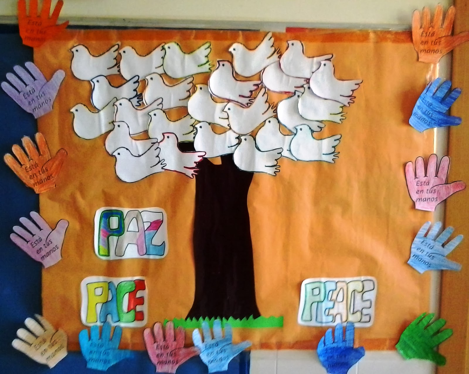 Desde los molinos: MURALES SOBRE LA PAZ