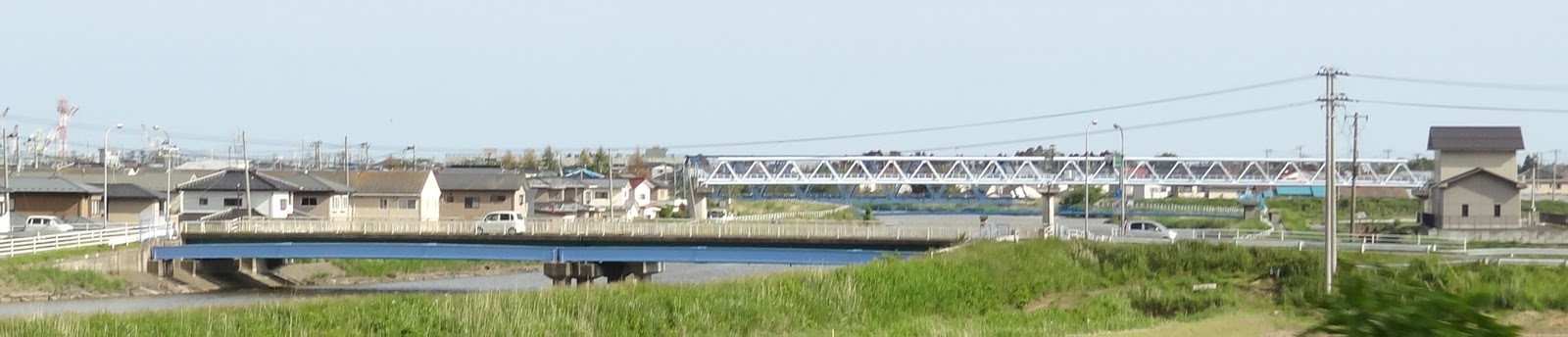 Bridge of the Week: Japan's Bridges: Higashimatsushima River Bridges in ...