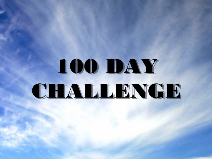 Journey to a Mini Me: 100 Days Challenge