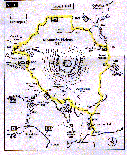 into the wild oregon: Mount St. Helens Circumnavigate Loowit Trail