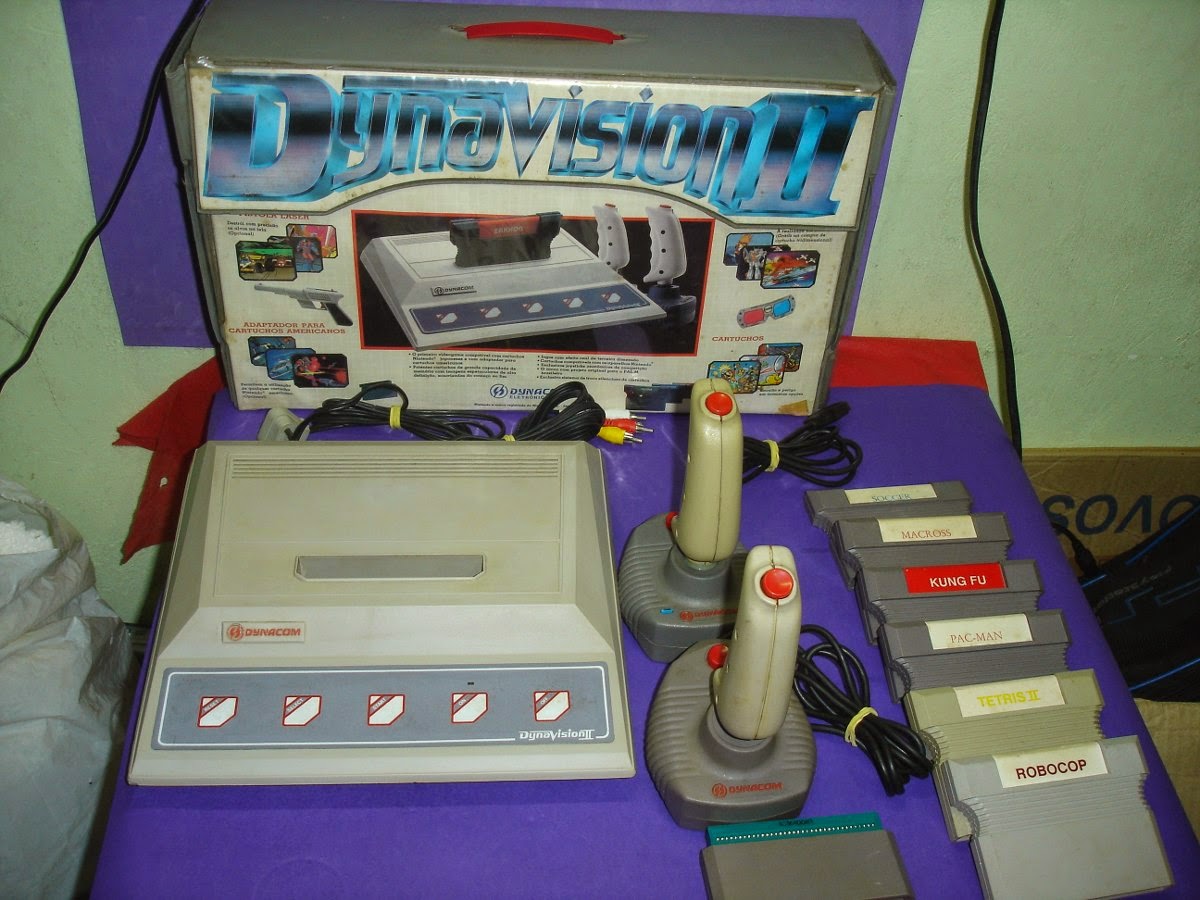 Tudo 80: Videogames antigos (Nem tanto) da saudosa Dynacom...