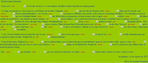 Tercer Ciclo: ¿QUÉ SON LAS PALABRAS COMODÍN?