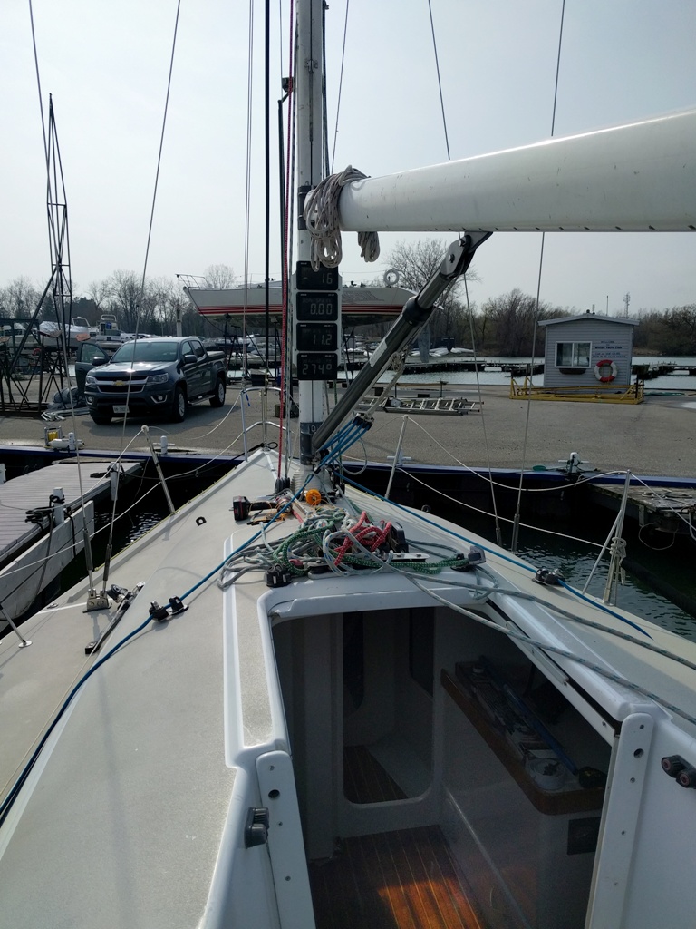 Sailing Vessel Still Time: ACE Mast Instruments