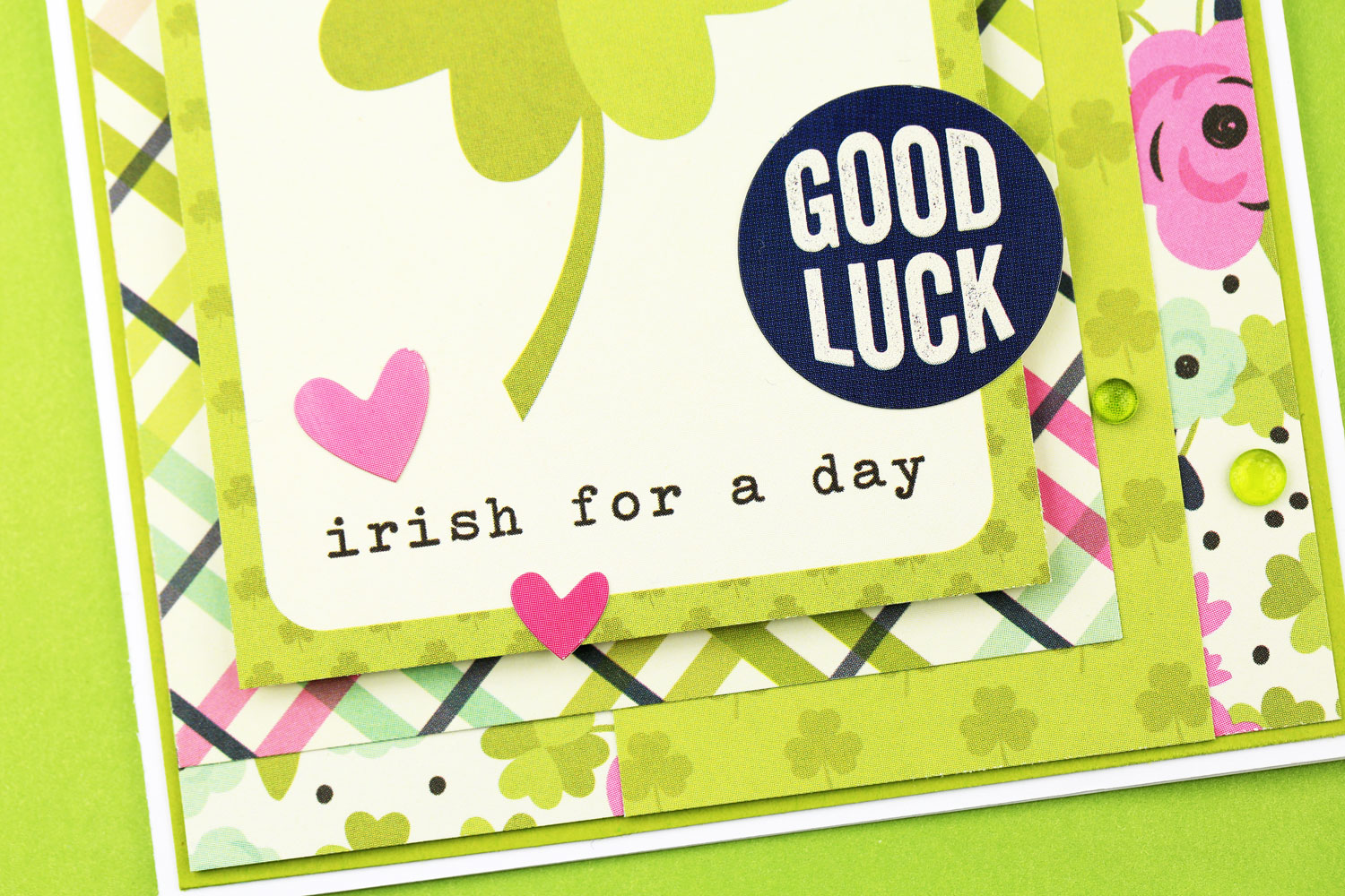 A Kept Life: Fusion Card Challenge - Irish For A Day!