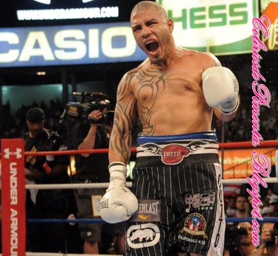 Miguel Cotto Shoulder Tattoos