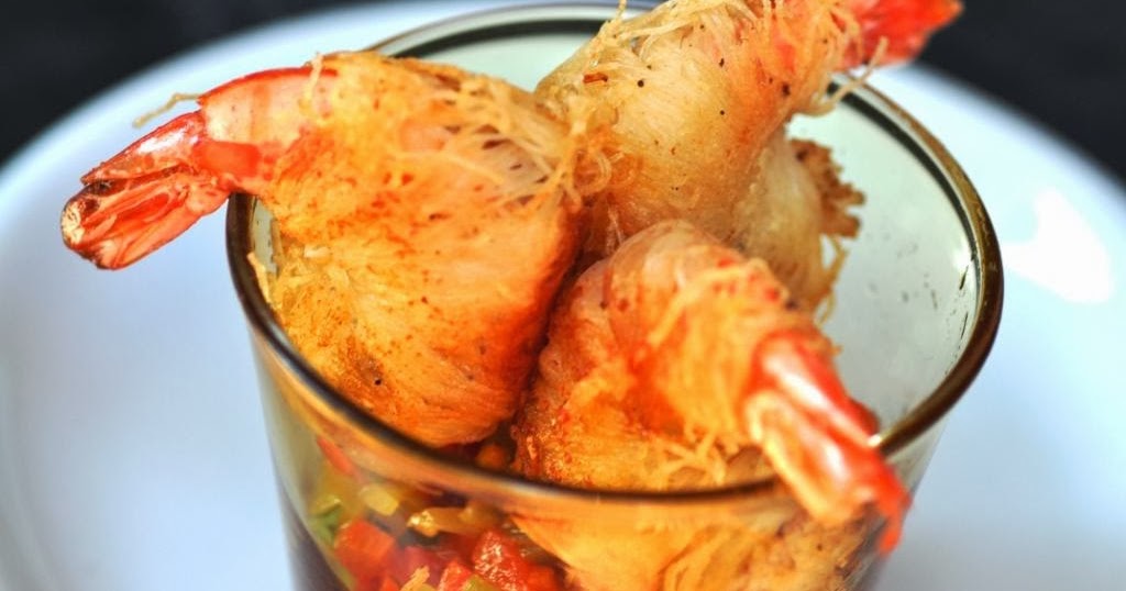 Garnelen im Engelshaar - Kubiena - Kochblog