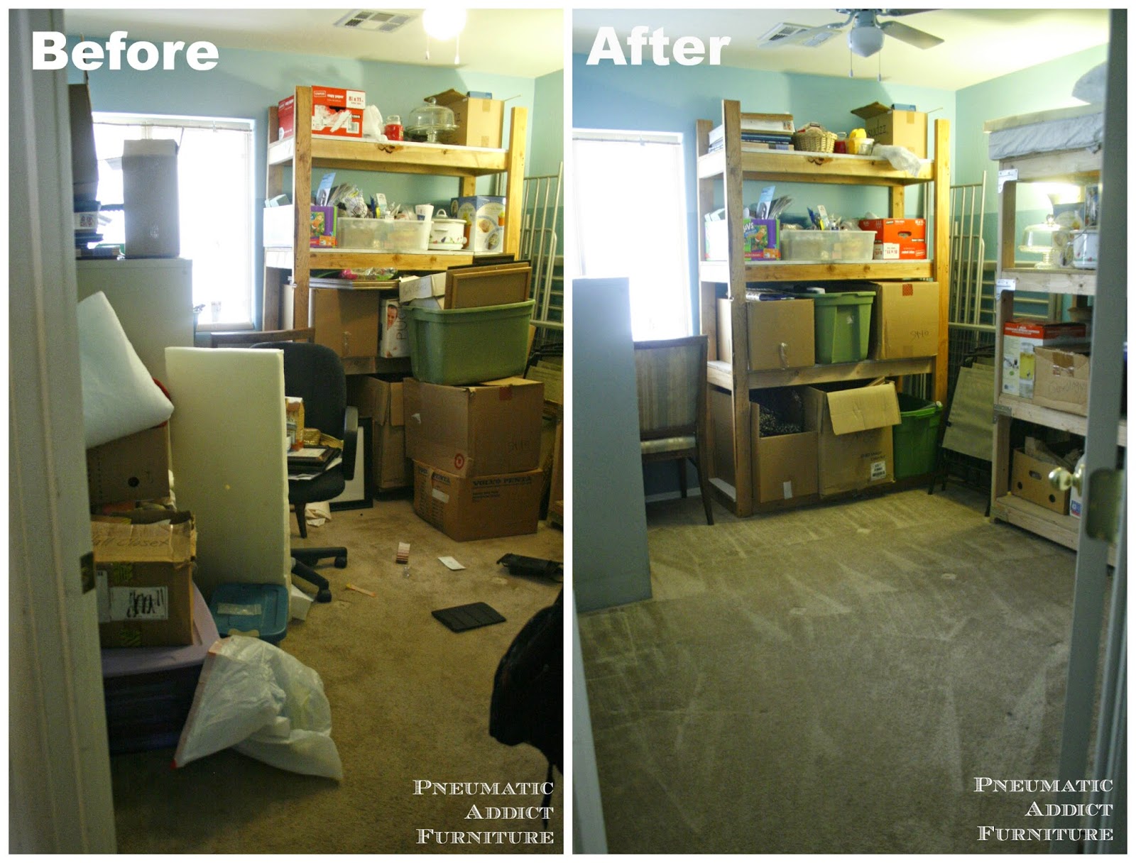 Easy HEAVY-DUTY Shelving (Plus Giveaway!) | Pneumatic Addict