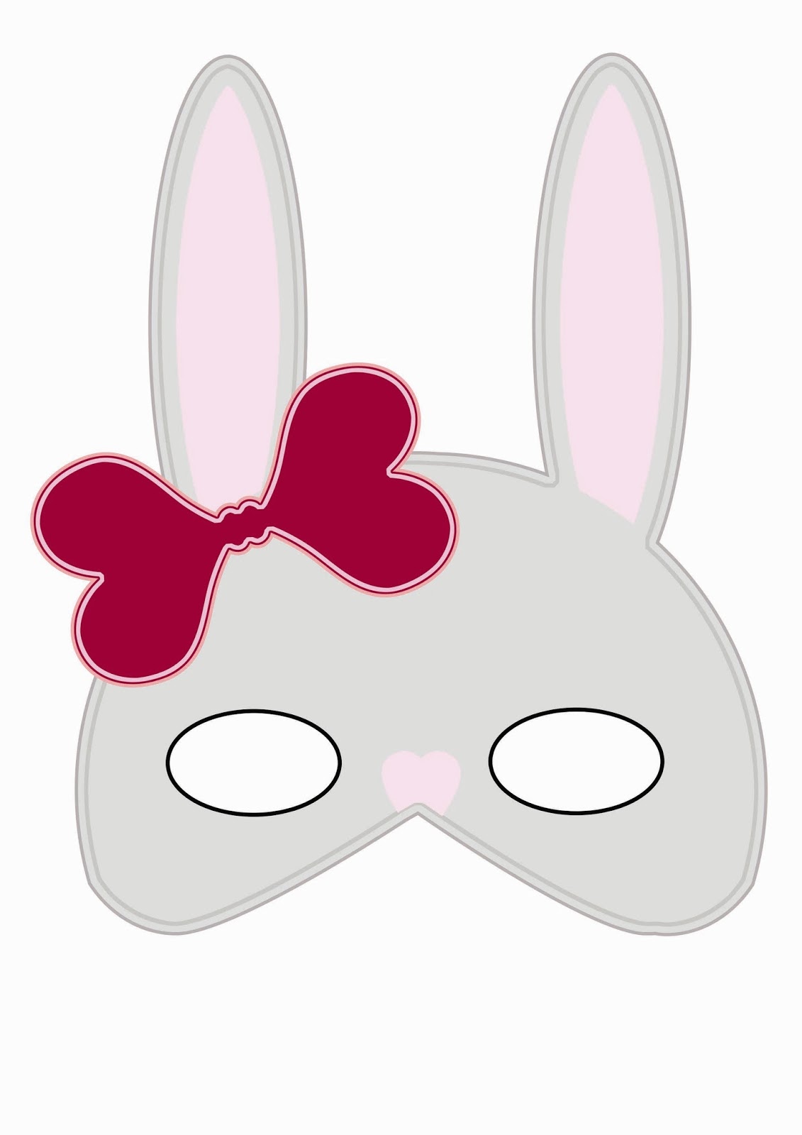 lomy design: bunny mask