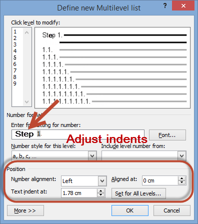 Luc's PowerPoint blog: Use multilevel outline numbering in PowerPoint