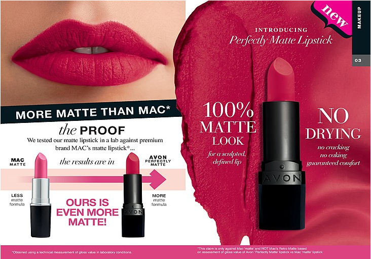 Home and Me: Avon True Color Perfectly Matte Lipstick: Swatches