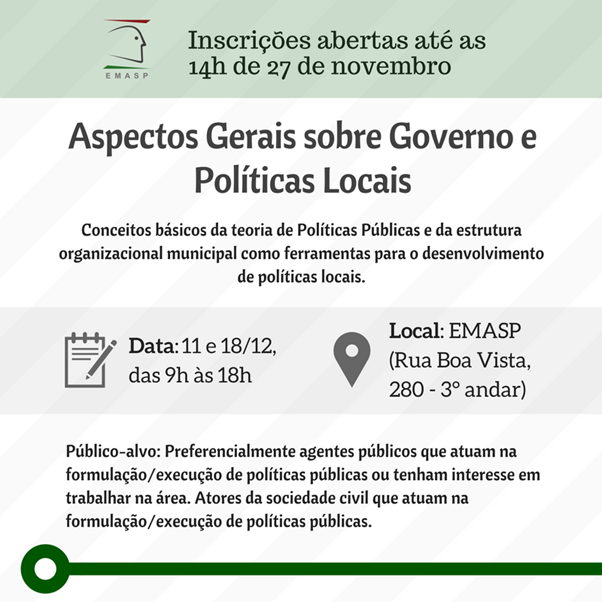 Saúde Vila Maria/Guilherme: Convite: Aspectos Gerais sobre Governo e ... Saúde Vila Maria/Guilherme: Convite: Aspectos Gerais sobre Governo e ...