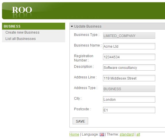 Java Workbench: Spring Roo MVC Read-Only Inputs Java Workbench: Spring Roo MVC Read-Only Inputs