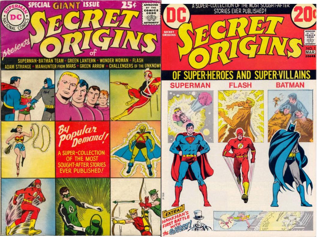 Dave's Comic Heroes Blog: Secret Origins Of The Super DC Heroes