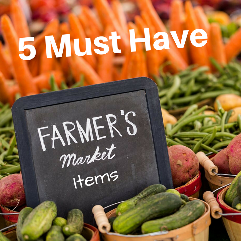 Five Must Have Farmer's Market Items – Craft-a-Boo