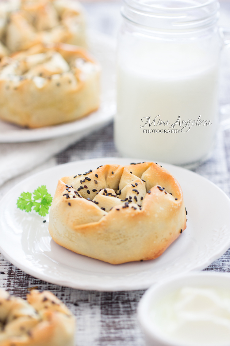 Angellove's Cooking: Зеленчукови банички / Vegetable Filo Snail Pies