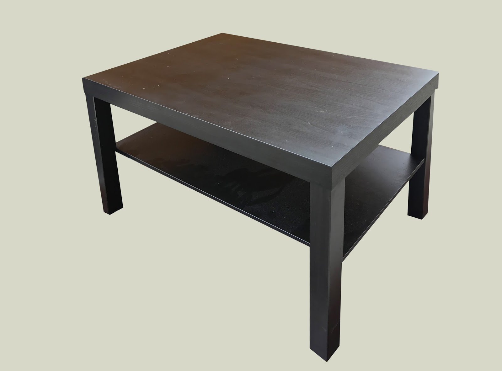 Uhuru Furniture & Collectibles: Coffee Table w/ Under Shelf - $25 SOLD