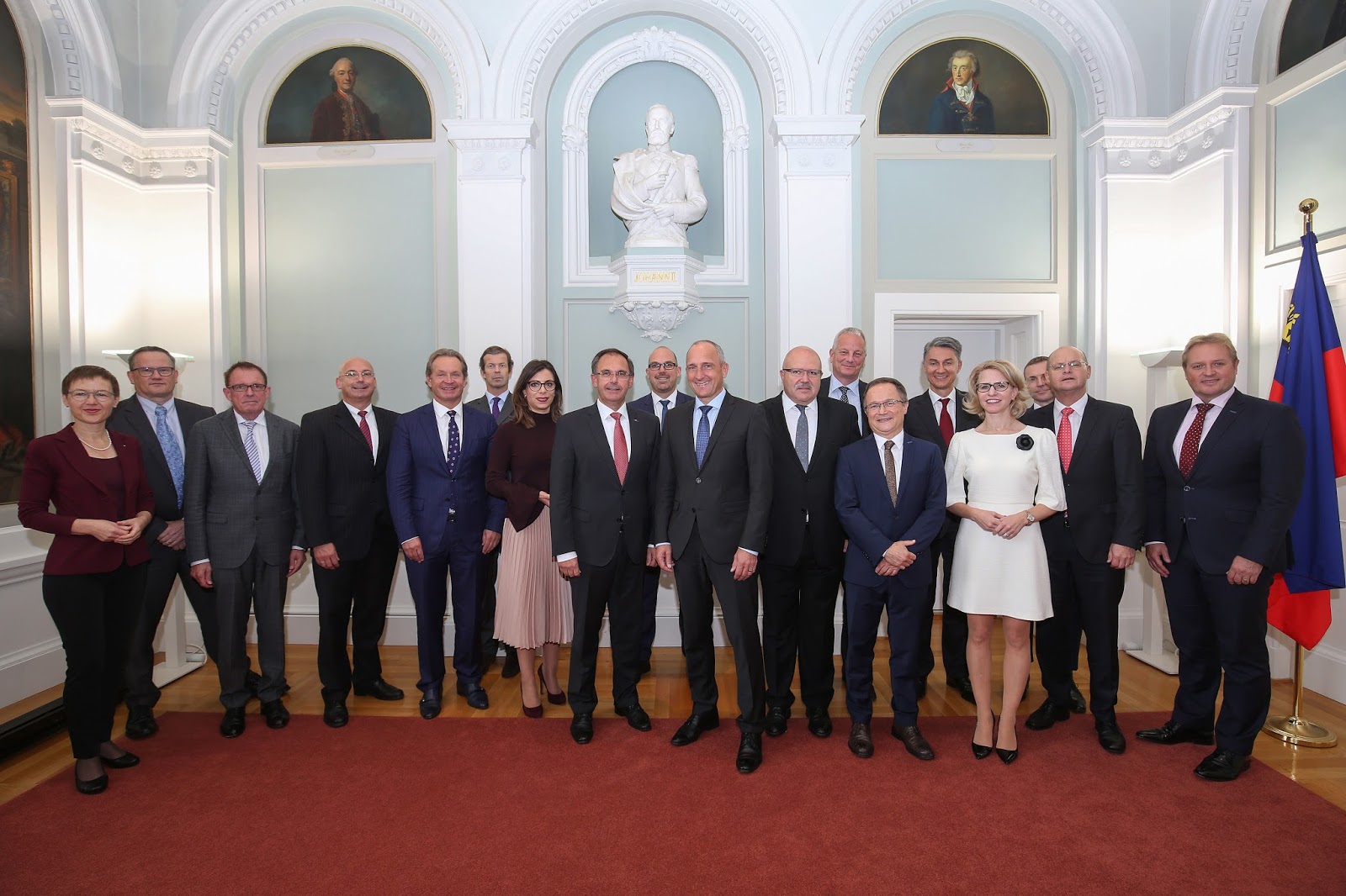 Prince Max Meets Principality's Government