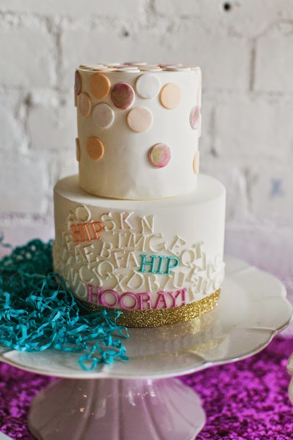 Ban.do Inspired Funky Wedding Cakes... ~ Hot Chocolates Blog