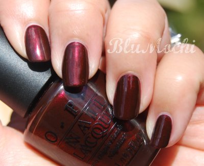 BluMochi: Project Red: OPI Royal Rajah Ruby