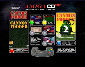 Indie Retro News: Cannon Fodder : Action packed collection for Amiga CD32