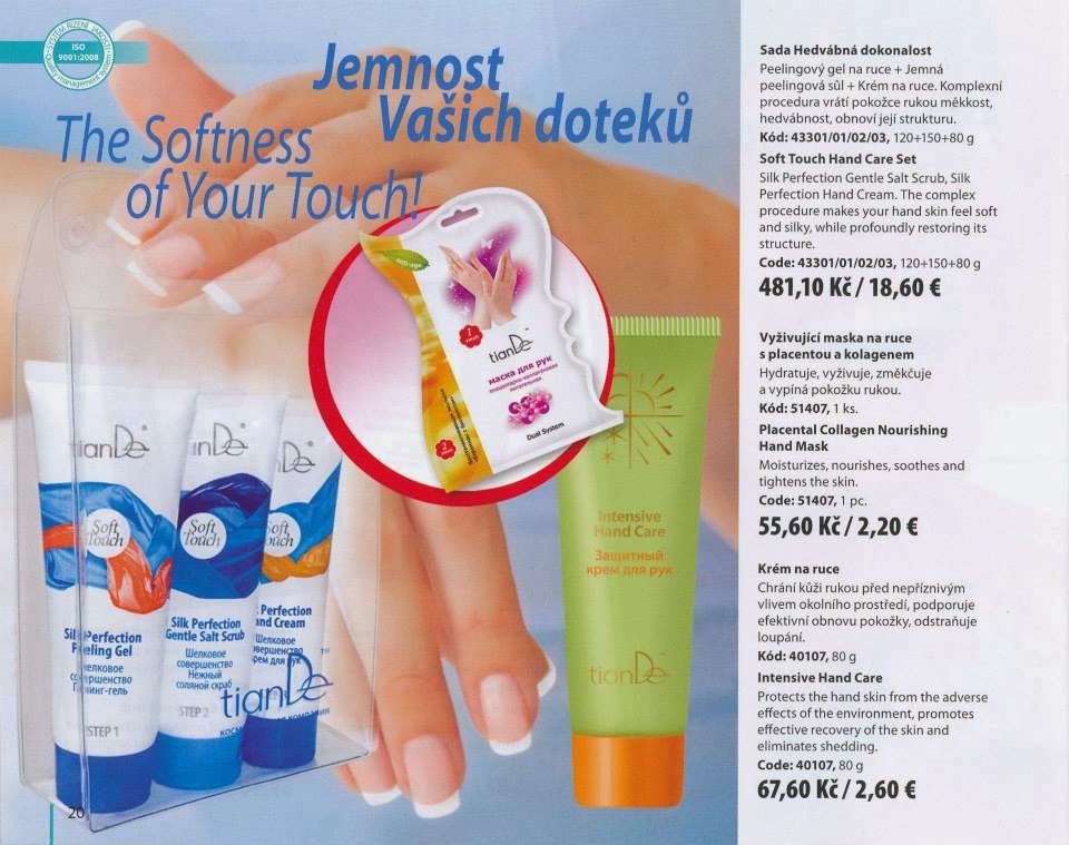 Přírodní kosmetika tianDe: Produkty tianDe