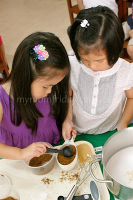 My Mom-Friday: Fun Friday: Cooking Biko with Pre-schoolers