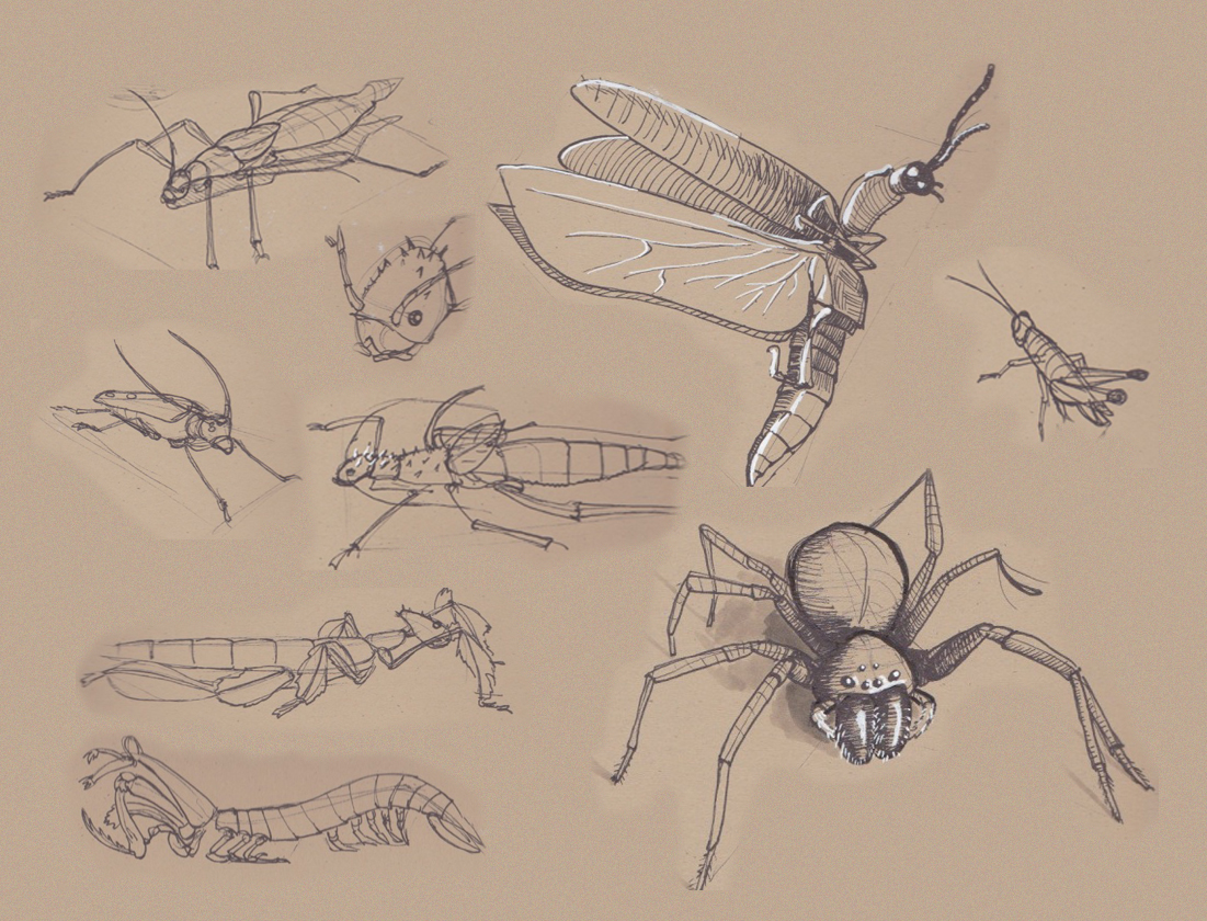 Gina Draws . . .: Dynamic Sketching Wrap-Up