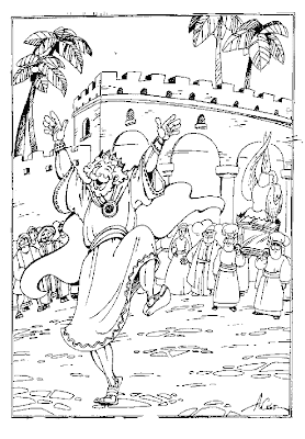 El Rey David danzando para colorear | Dibujos infantiles, imagenes ...