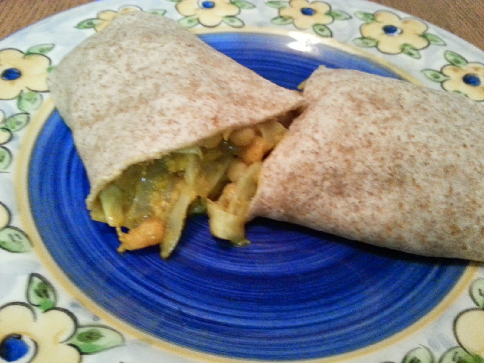 Sweet Potato Chickpea Roti