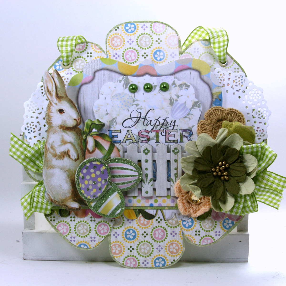 The BoBunny Blog: Happy Easter Wall Decor Project featuring Cottontail ...