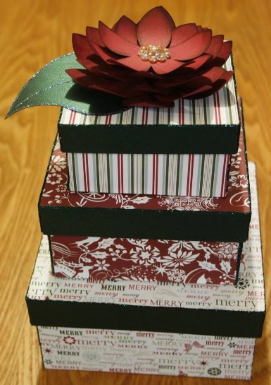 Craft with Bee: Christmas Boxes