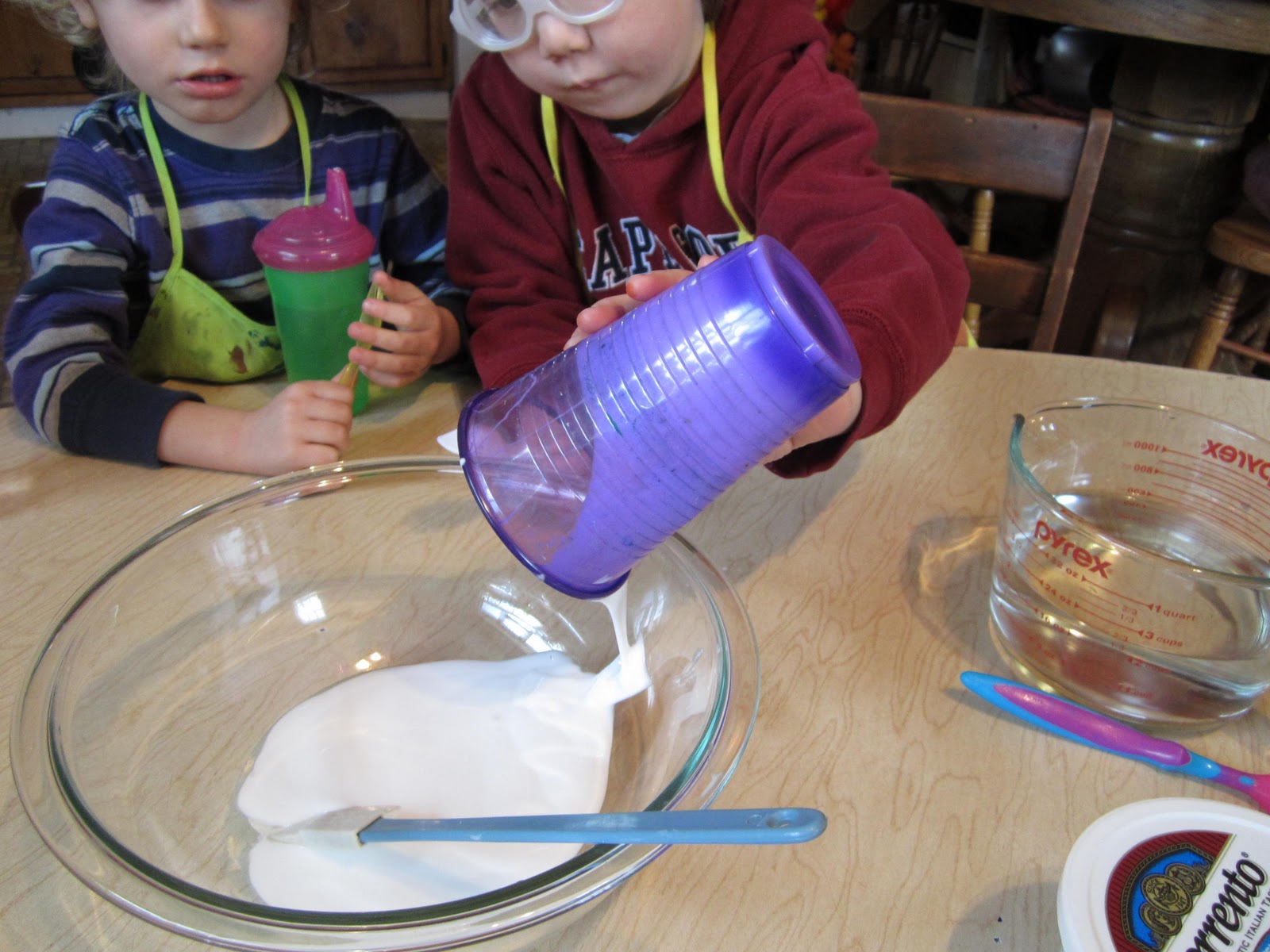 art and soul preschool: Learning about Molecules and making GAK