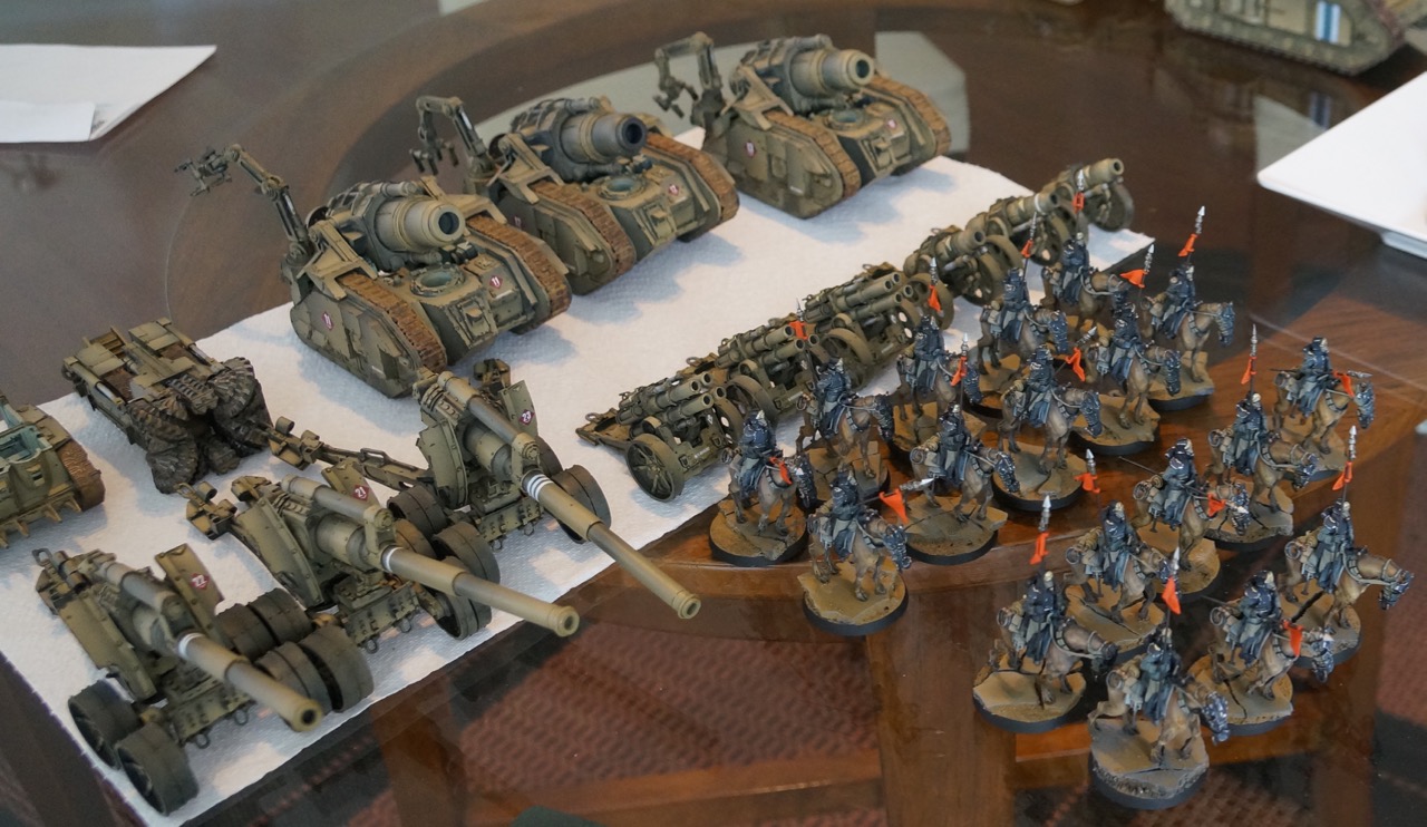 40k Hobby Blog: Death Korps 18 Death Riders And Counting