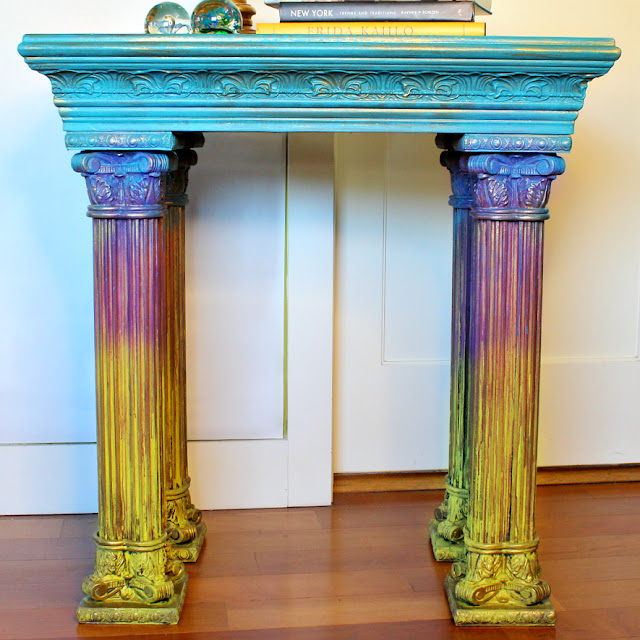 Mark Montano: Drippy Paint Thrift Store Table Makeover