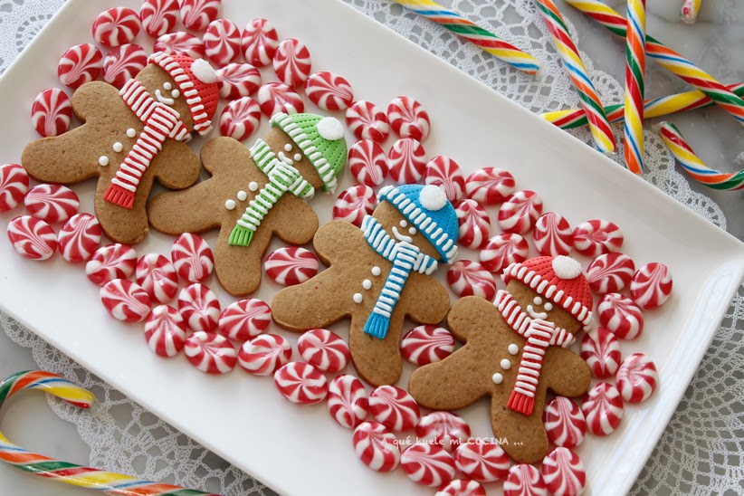 A qué huele mi cocina ...: ... a winter gingerbread men