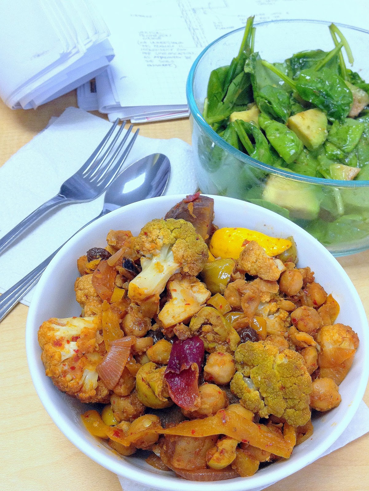 Keep the Peas: HARISSA-ROASTED VEGETABLES WITH CHICKPEAS