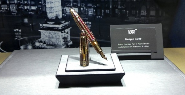 Passion For Luxury : Montblanc’s $1.14 Million Ruby Fountain Pen