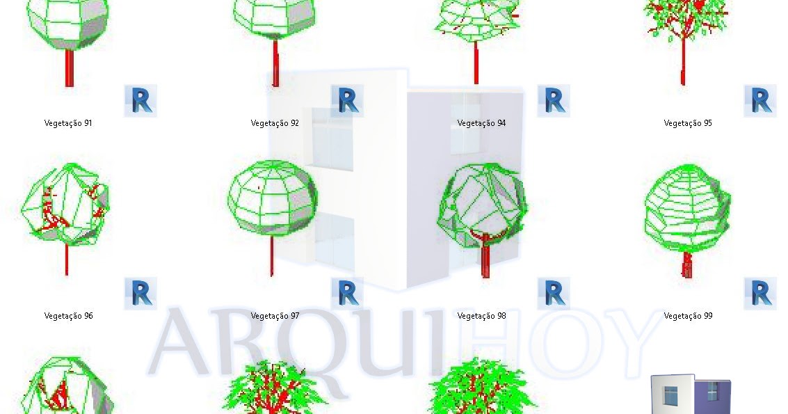 Familia Plantas Volumetricas / Family Plants Volumetric (RFA ...