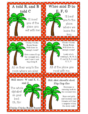 The Cozy Red Cottage: Chicka Chicka Boom Boom and Beach theme