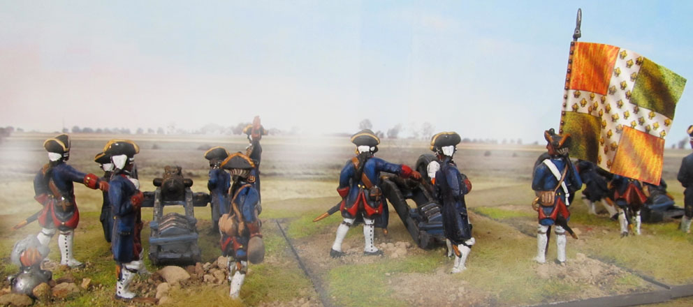 Scheck´s Zinnsoldatenkriege: Salve d' honneur pour 2012 - french gun salute