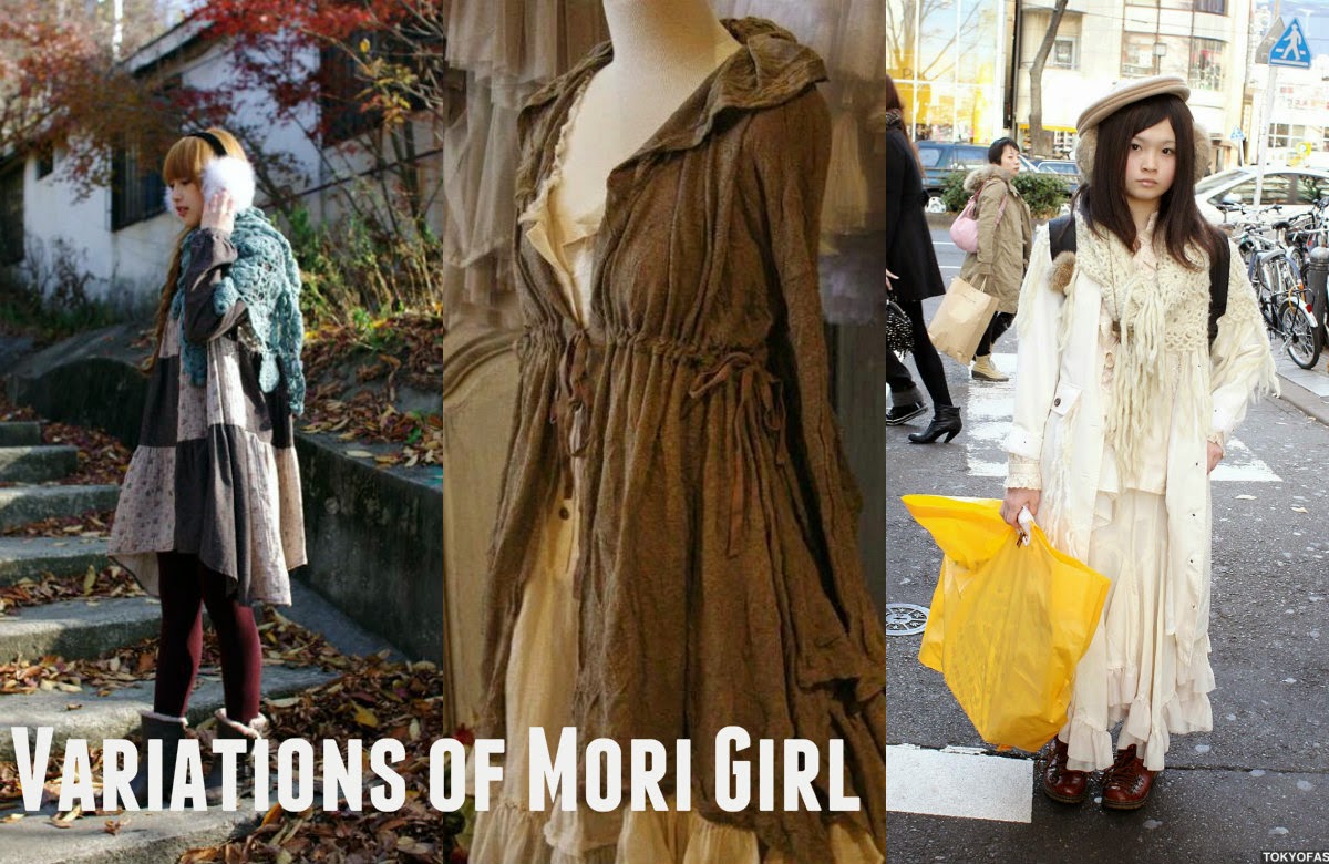 I don't know much, but I'm learning.: Variations of Mori Girl: Part 1