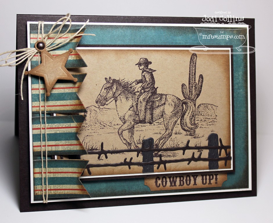 Stamping A Latte: Cowboy Up {MFTWSC120}!