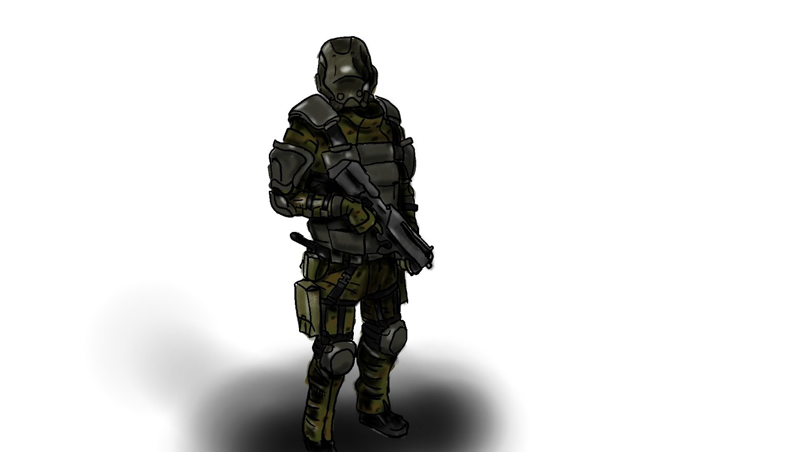 Karo Report: Drawing: Future Trooper