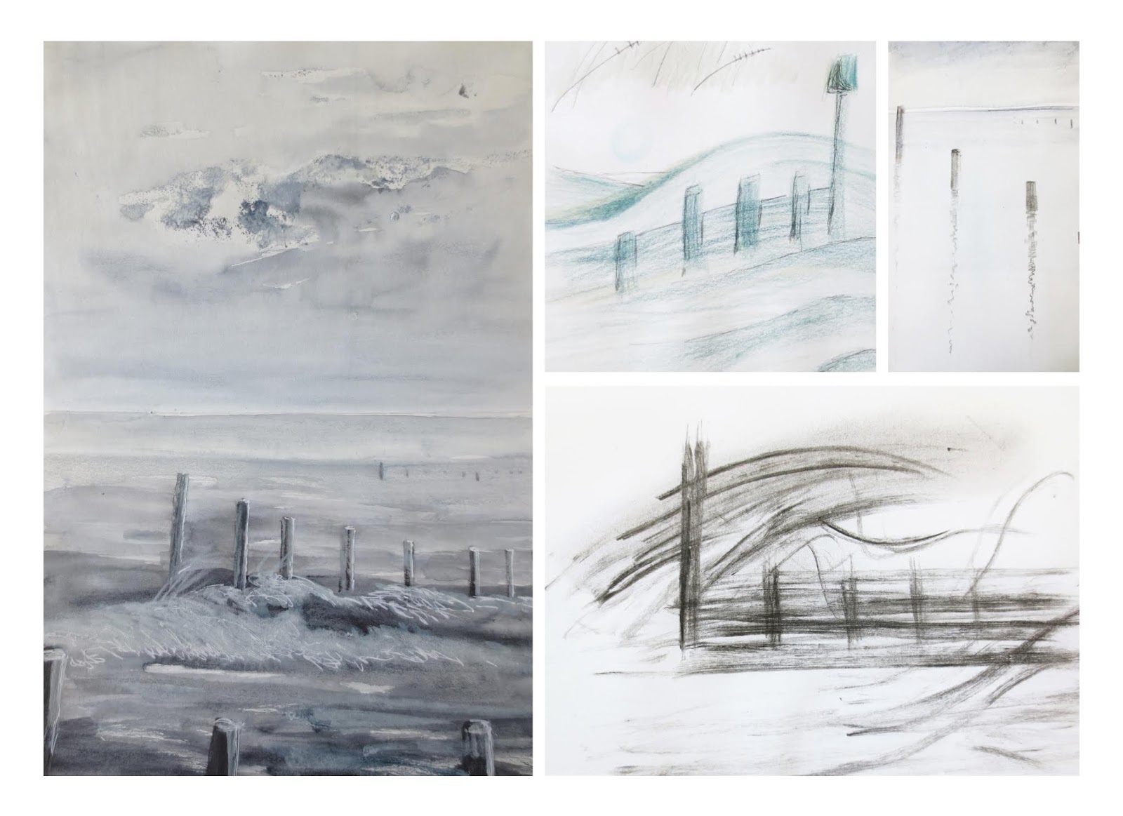 Lisa Le Quelenec Seaside studios paintings, prints and mixed media ...